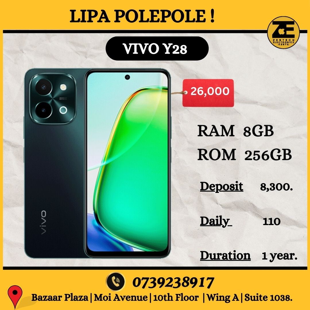 Vivo Y28 | 8GB RAM + 128 GB ROM & 256 GB ROM | (Dual SIM) 6000mAh | 6 ...